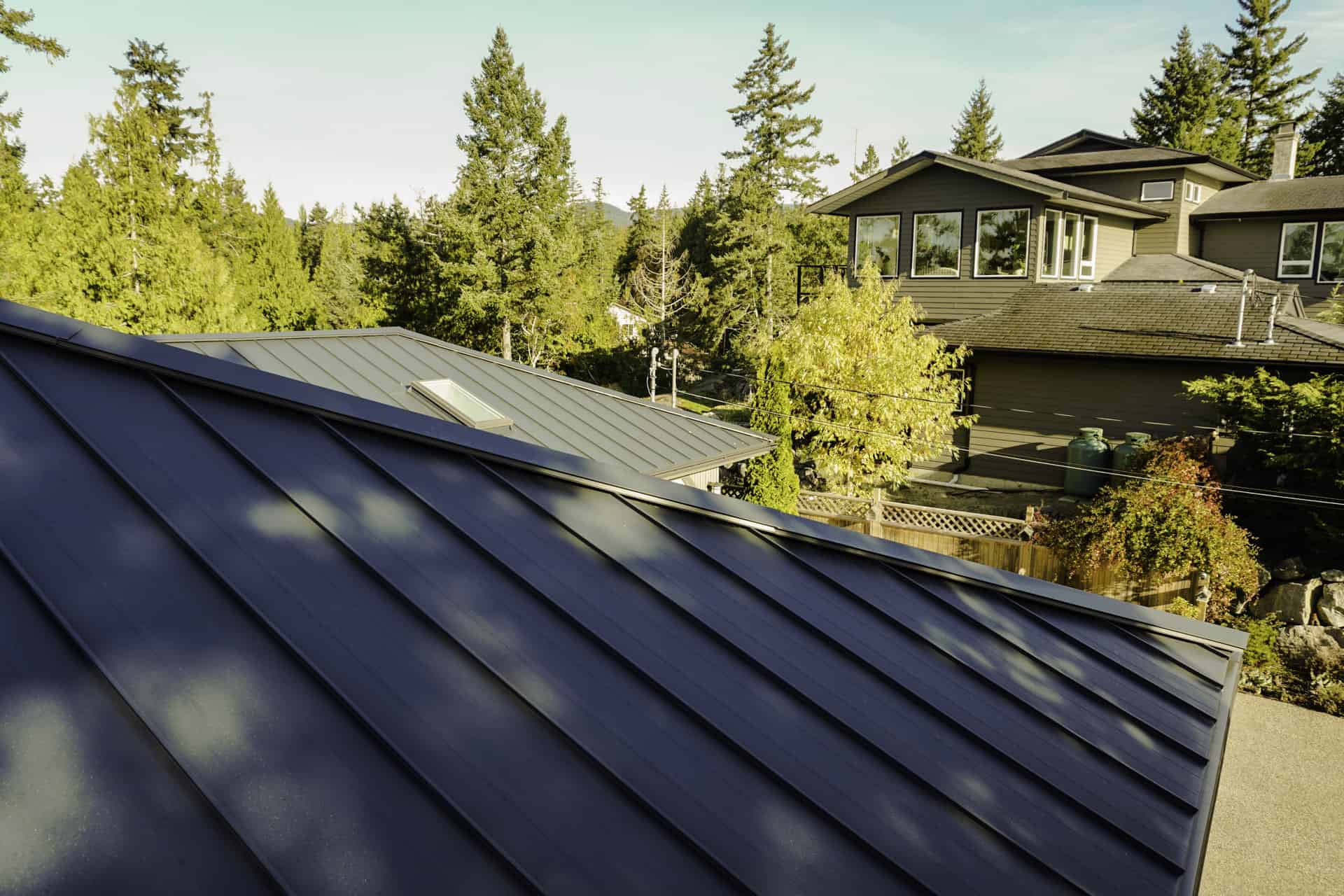 Halfmoon Bay, BC - Deep Charcoal Standing Seam Roof