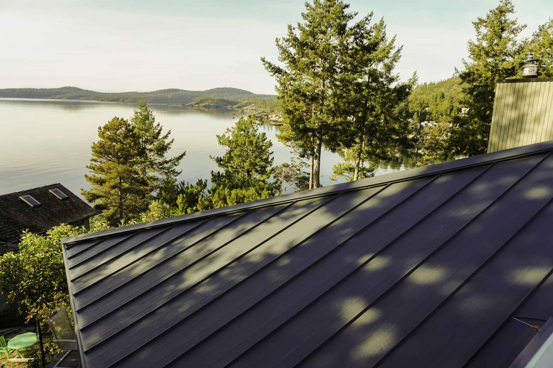 Halfmoon Bay, BC - Deep Charcoal Standing Seam Roof